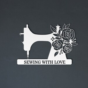 Sewing Metal Wall Art, Sewing Wall Art, Sewing Room Decoration, Sewing ...