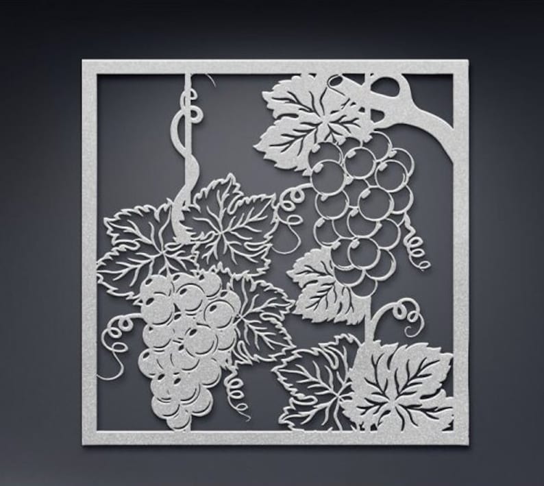 Metal Vine Wall Art, Vine Wall Decor, Metal Vine, Metal Sign Vineyard ...