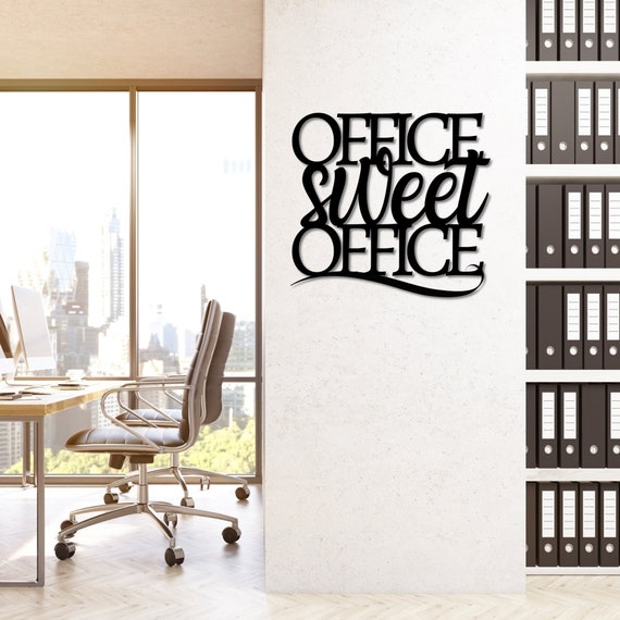 Office Sweet Office Metal Sign Office Decor for Wall Office - Etsy
