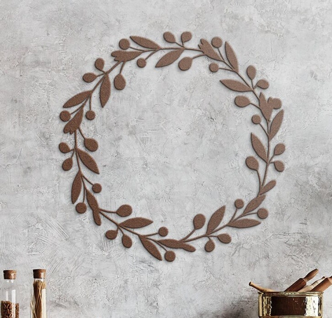 Metal Wreath Signs Metal Wreath for Front Door Metal Wreath - Etsy