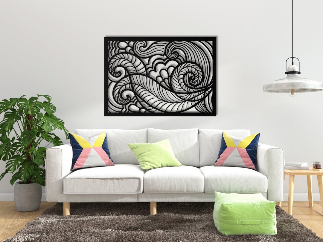 Abstract Metal Wall Art, Metal Wall Art Abstract, Metal Art Abstract ...