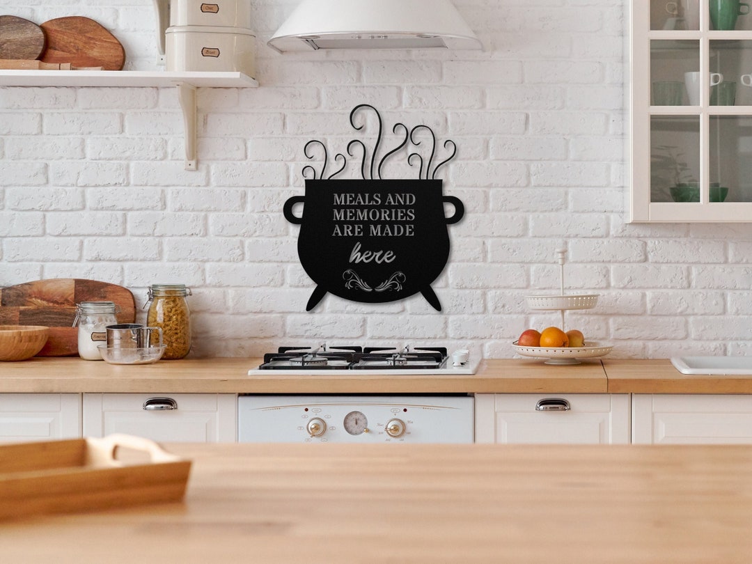 Kitchen Decor Wall Metal, Above Stove Decor, Kitchen Decor Above Stove ...