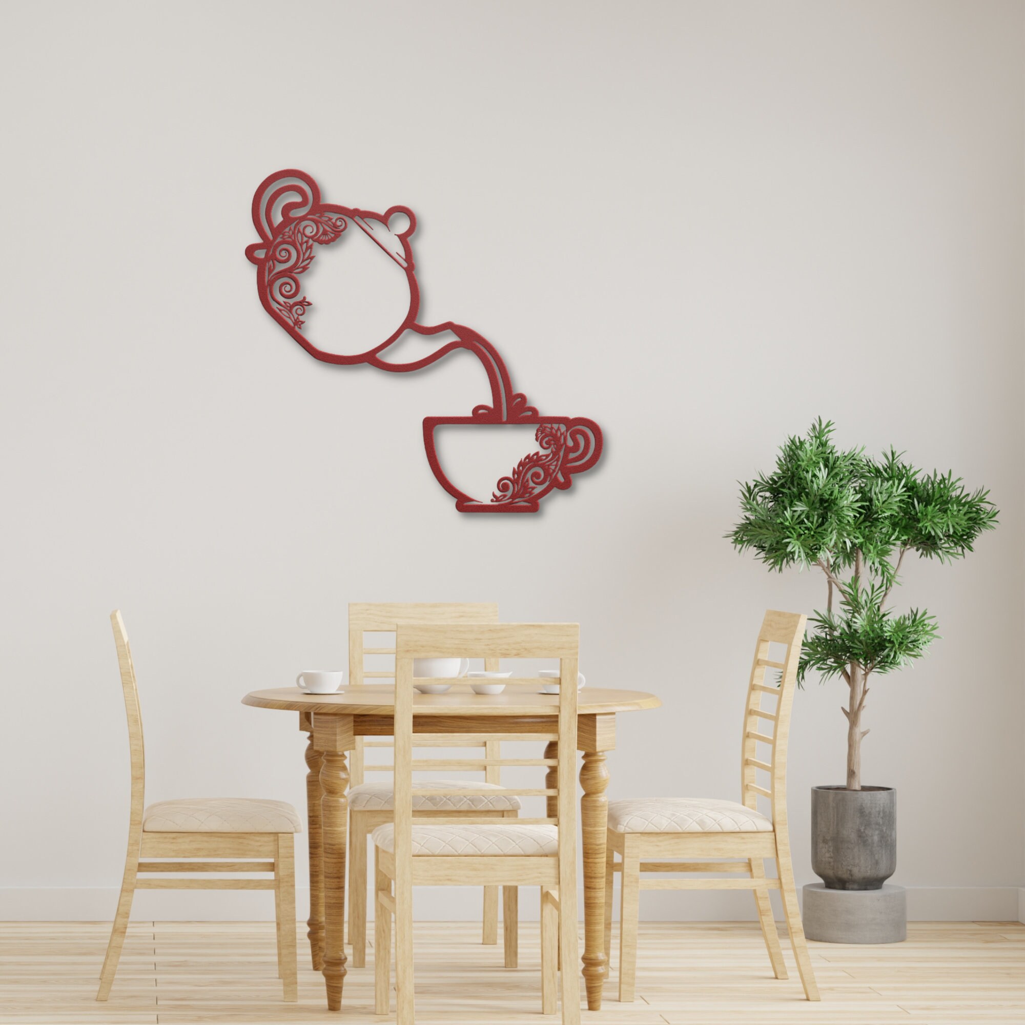 Tea Metal Wall Art Tea Wall Art Tea Signs for Kitchen Tea - Etsy