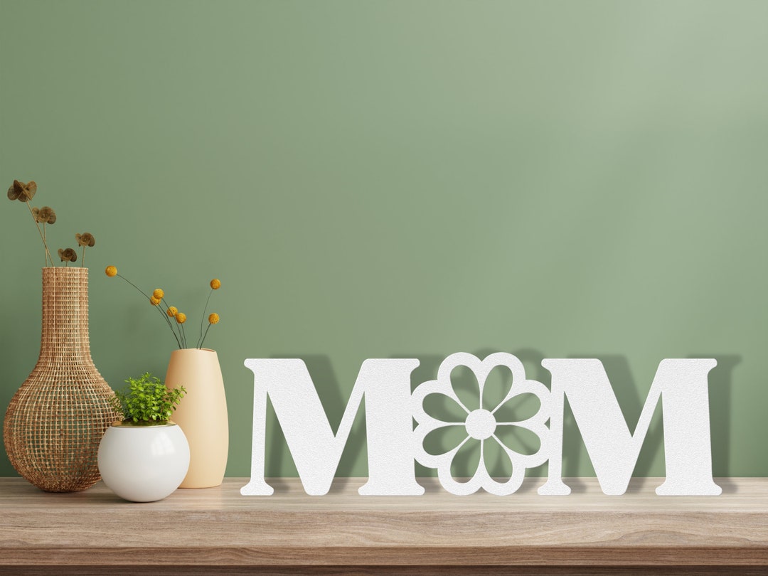 Mom Sign Metal, Mom Wall Art, Mom Room Decor, Mother's Day Mom, Mother ...