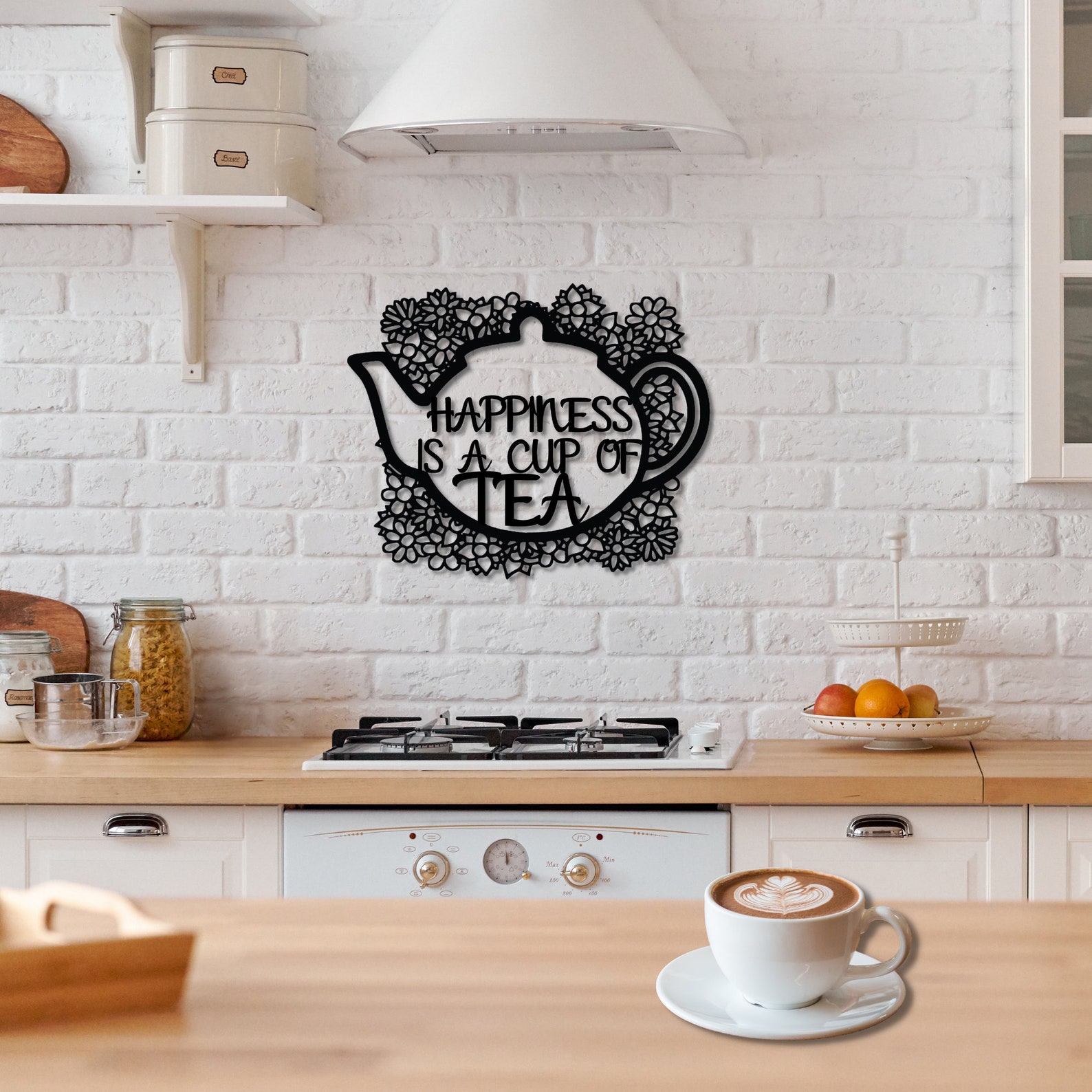 Tea Metal Wall Art Tea Wall Art Tea Signs for Kitchen Tea - Etsy