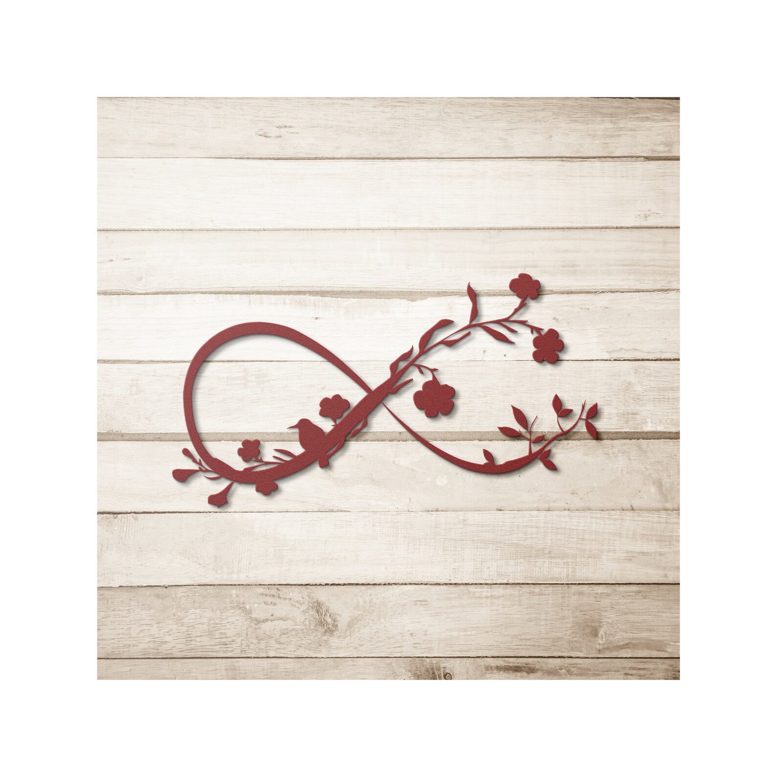 Infinity Flower Wall Art Flower Metal Wall Art Metal Flower - Etsy