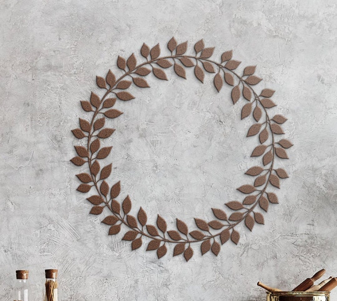 Metal Wreath Signs, Metal Wreath for Front Door, Metal Wreath Signs ...