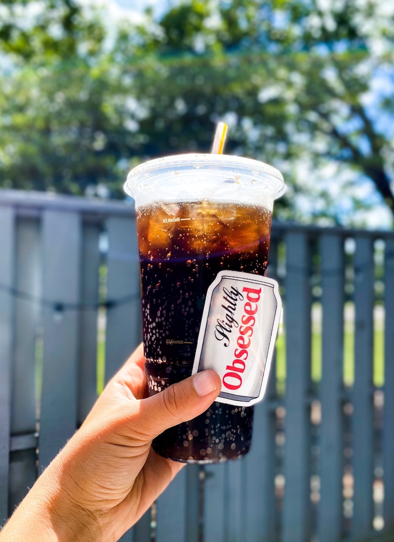 Diet Coke Lover Sticker, for Water Bottle, Laptop, Vinyl Decal ...