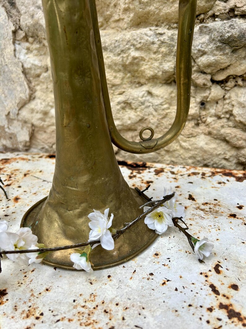 Antique French Military Bugle, French Horn. Early 1900's. - Etsy