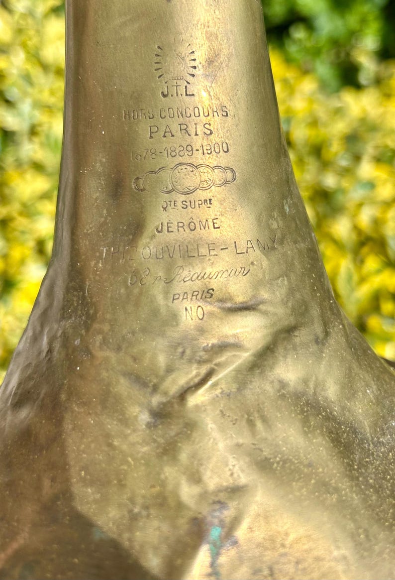 Antique French Military Bugle, French Horn. Early 1900's. - Etsy