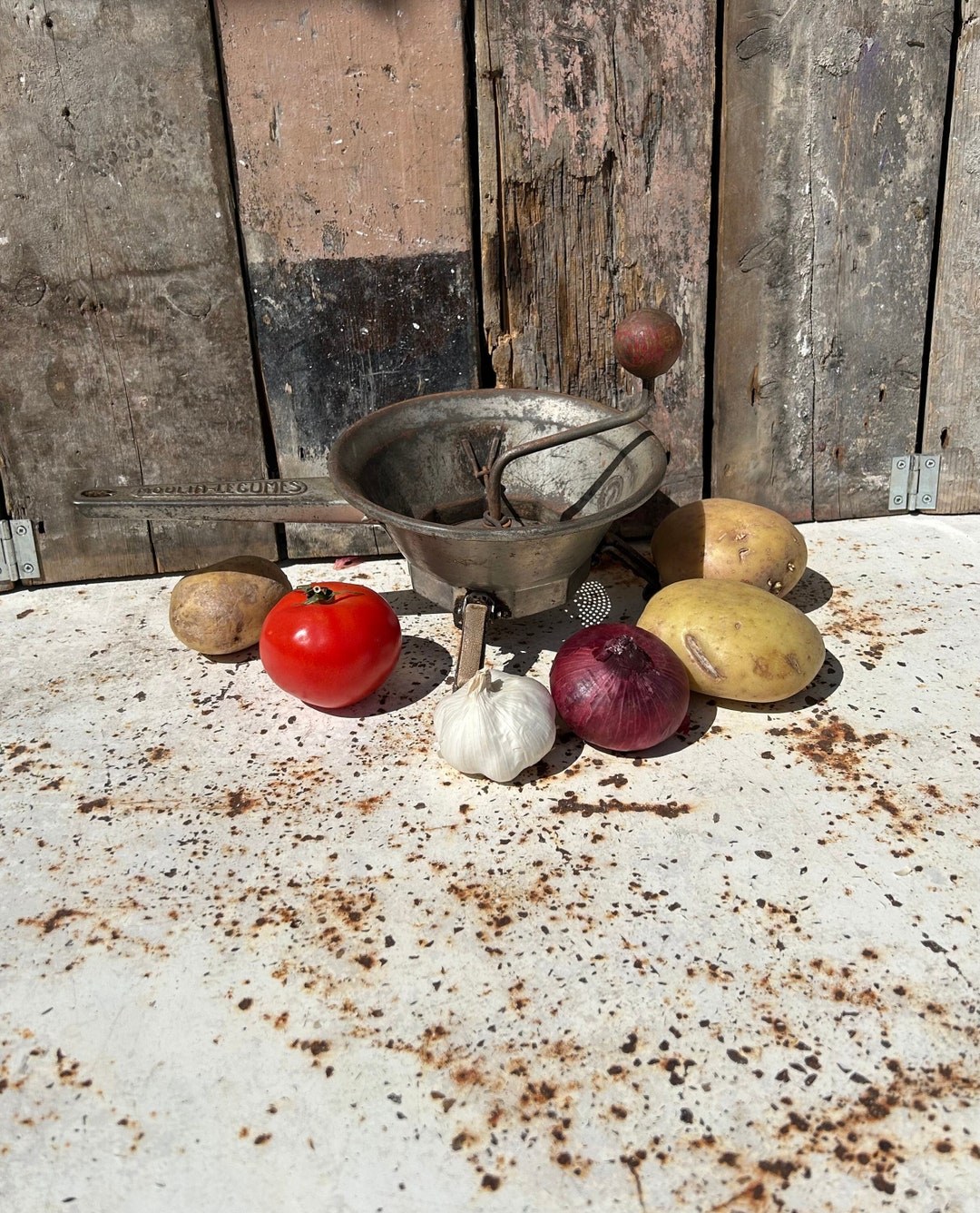 Vintage French Moulin Legumes Food Mill. No.1. Mid-century. - Etsy