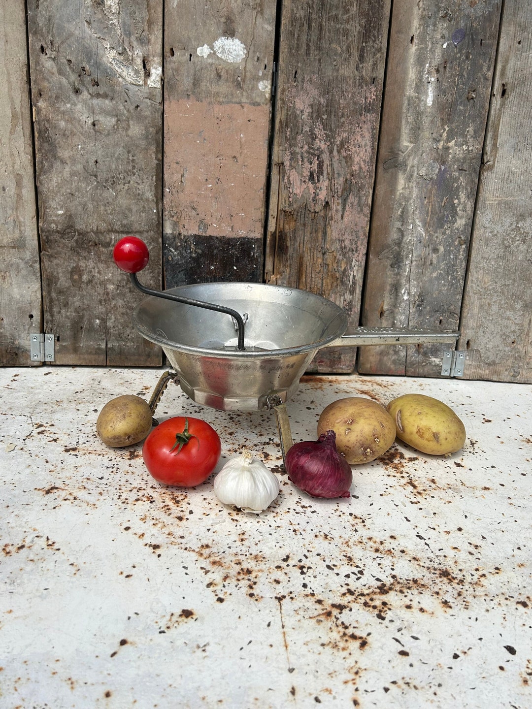 Vintage French Moulin Legumes Food Mill. No.2. Mid-century. - Etsy
