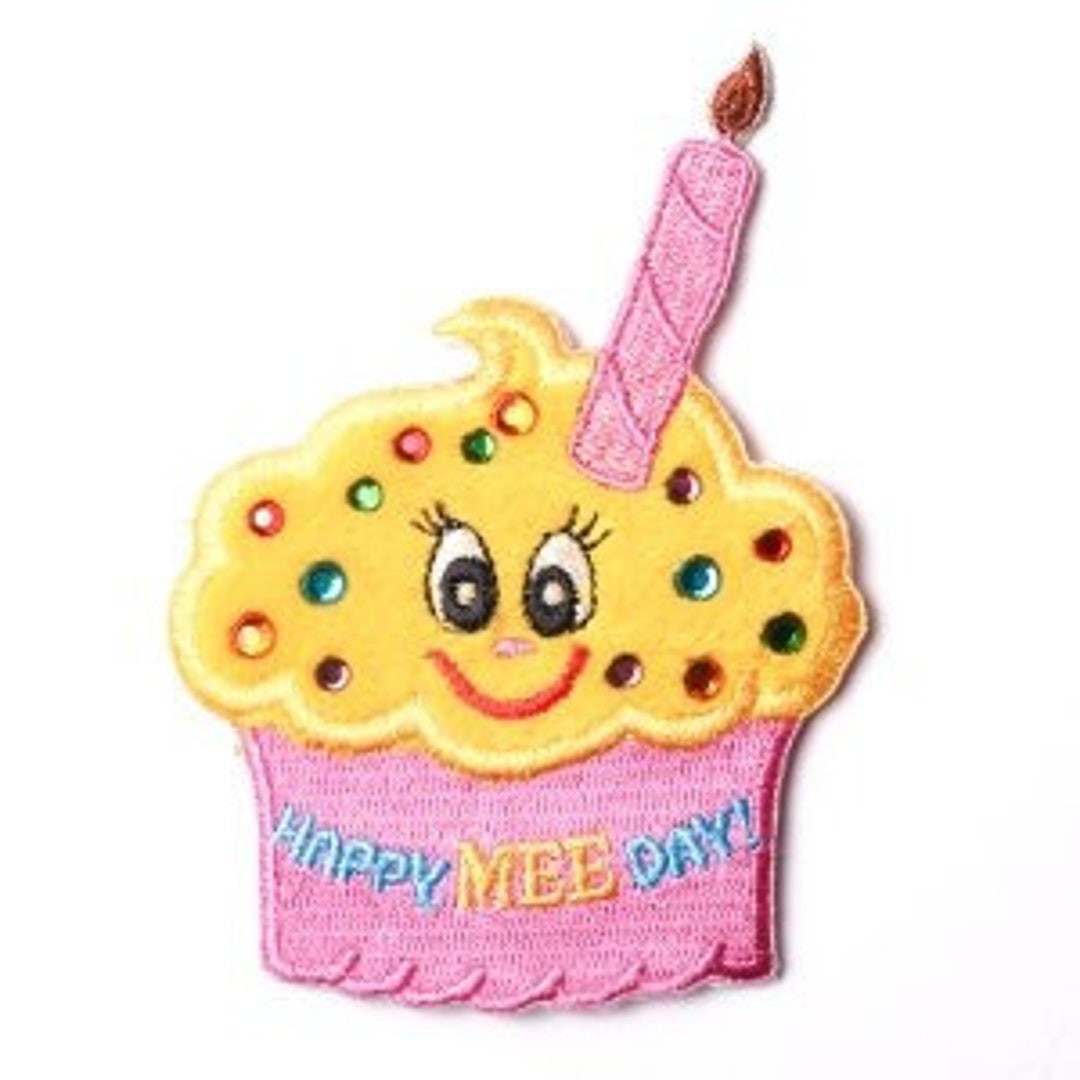 Cupcake Patch, Fidget, Sensory, Autism, Embroidered Patch, Birthday ...