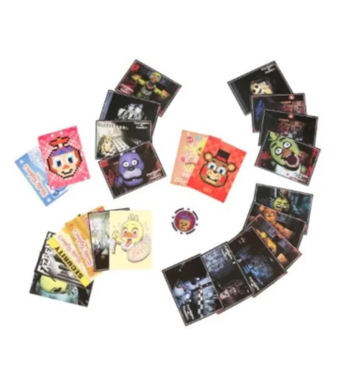 FNAF Collectable Trading Cards Complete Set - Etsy