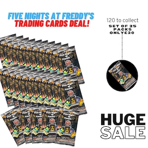Five Nights at Freddys Cards Deal Perfect for Collecting the Full Set ...