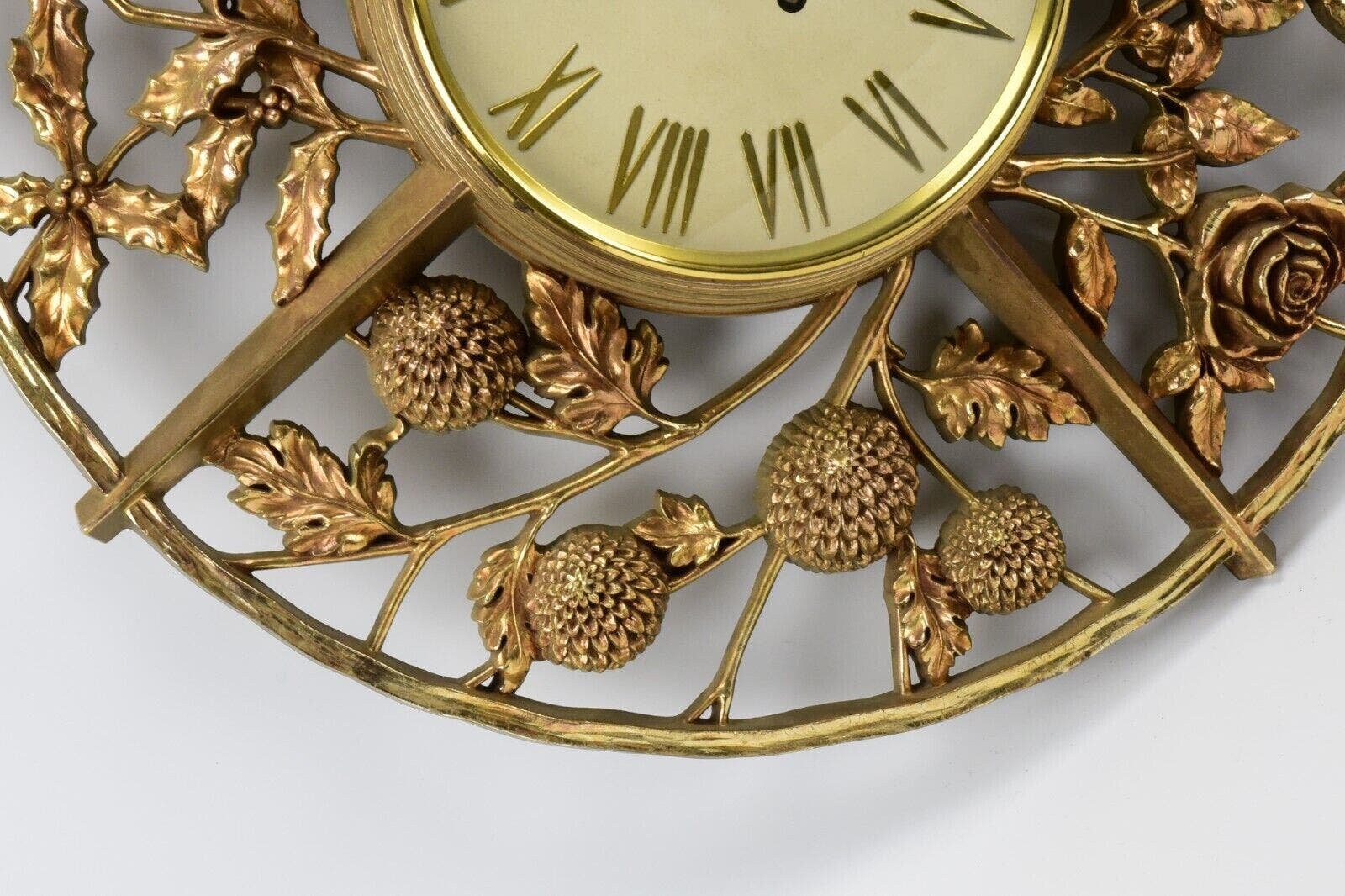 MCM Syroco Wall Clock 8 Day Jeweled Movement Mid Century Modern - Etsy