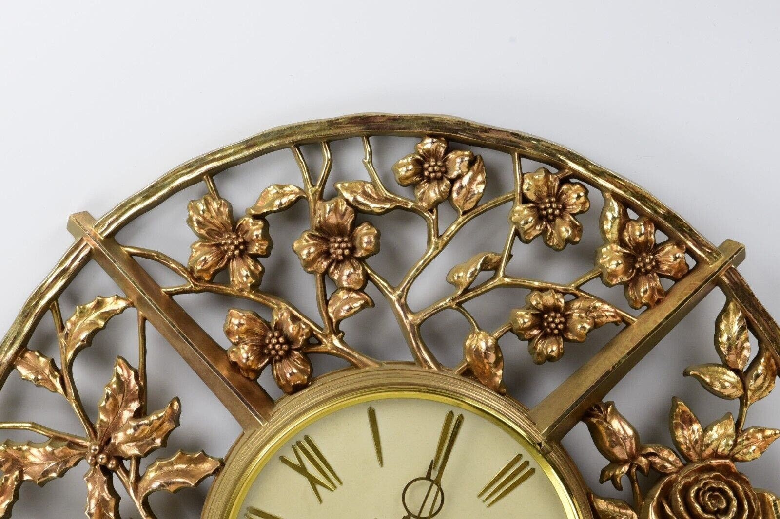 MCM Syroco Wall Clock 8 Day Jeweled Movement Mid Century Modern - Etsy