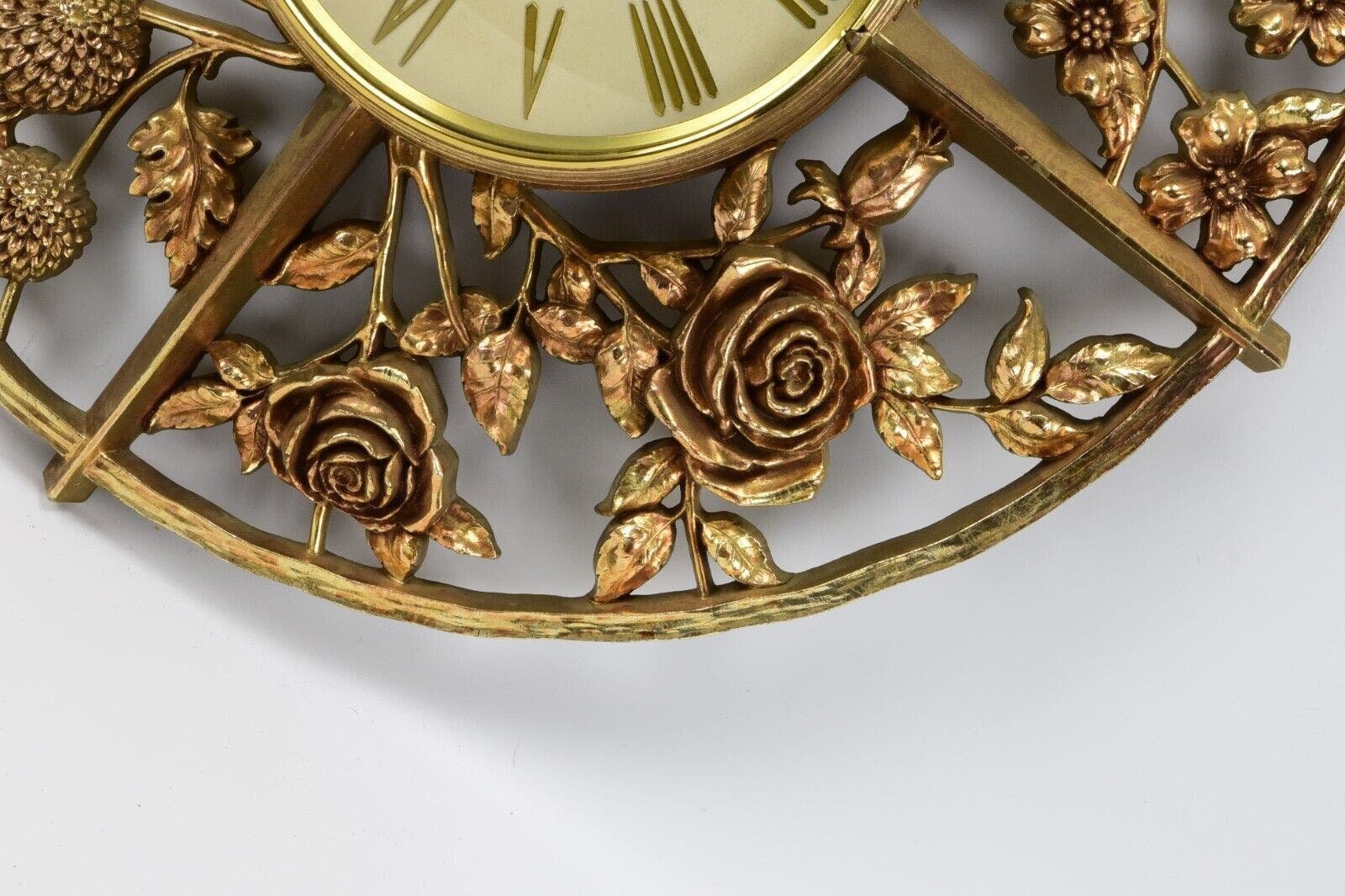 MCM Syroco Wall Clock 8 Day Jeweled Movement Mid Century Modern - Etsy