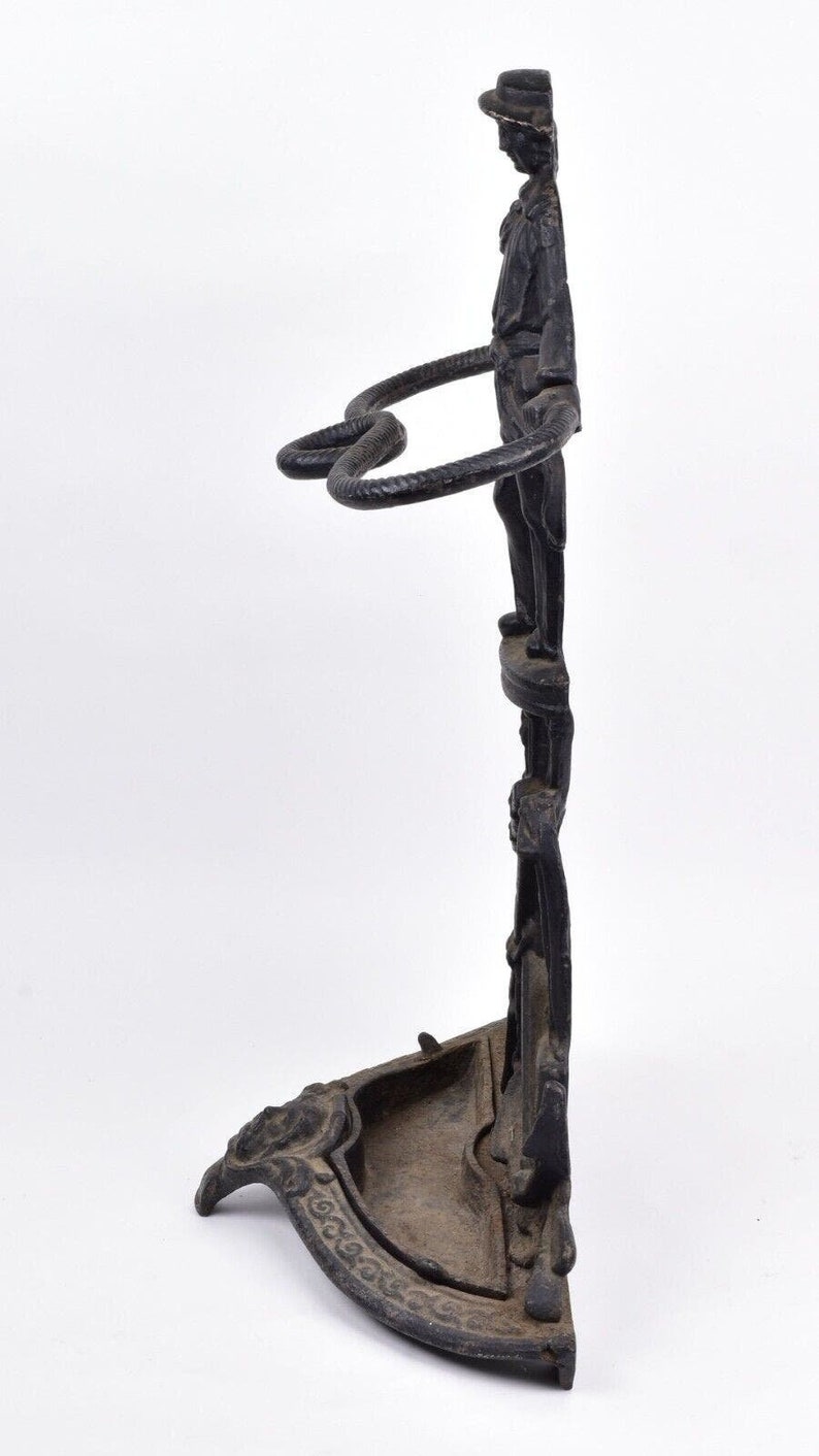 Antique Umbrella Stand Figural Cast Iron Jack Tar - Etsy
