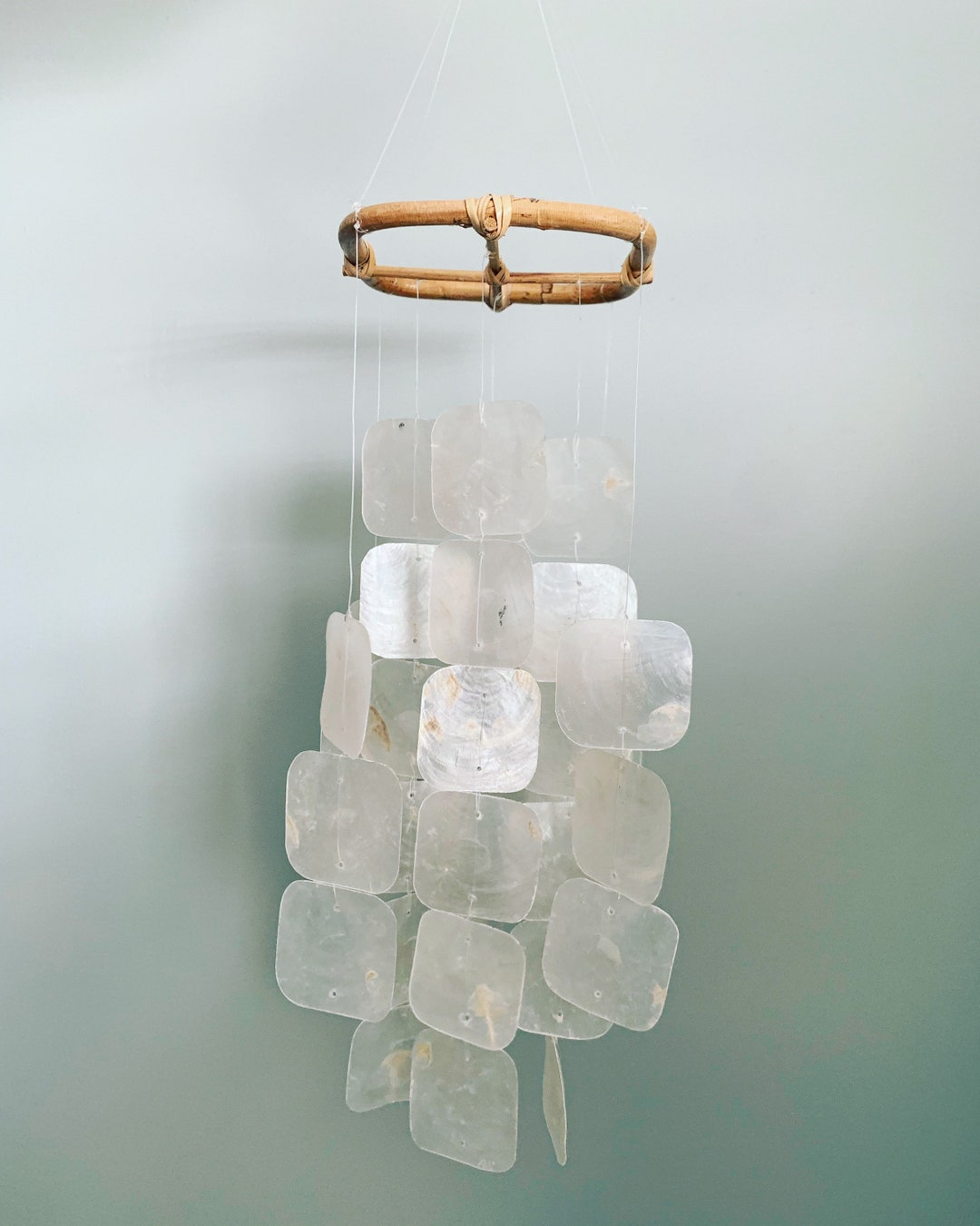 Capiz Shell Wind Chime - Etsy Australia