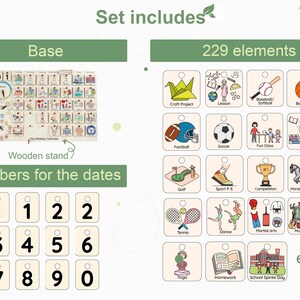 Editable Weekly Visual Routine Chart With Cards, Chore Chart for Kids ...