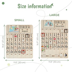Perpetual Calendar, Kids Calendar Classroom, Calendar Board, Preschool ...