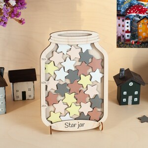 Reward Jar With Tokens, Large Reward Jar for Kids, Token Jar System ...