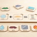 Alchemy Matching Game, Montessori Wooden Puzzle, Logic Toy, Easter Gift ...