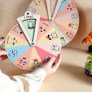 Feelings Wheel, Feelings Chart, Emotion Chart, Emotion Wheel, Feelings ...