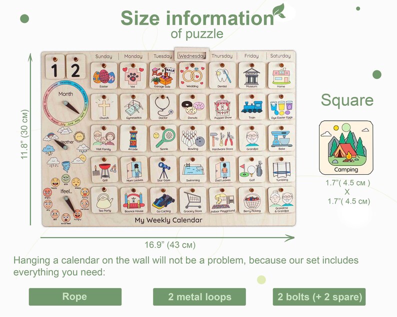 Editable Weekly Visual Routine Chart With Cards Chore Chart - Etsy Canada