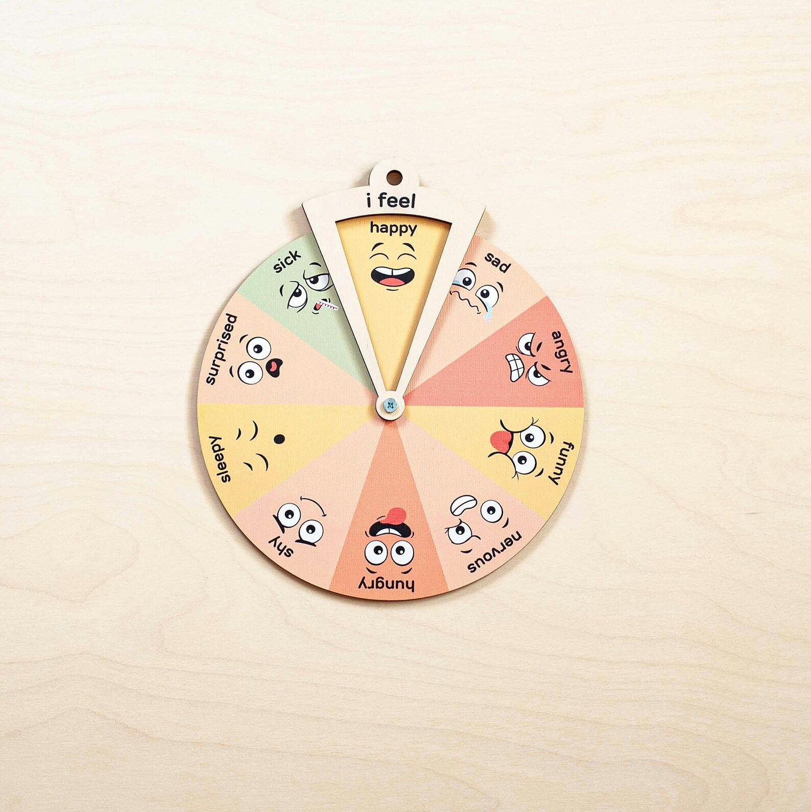 Feelings Wheel Feelings Chart Emotion Chart Emotion Wheel | Etsy