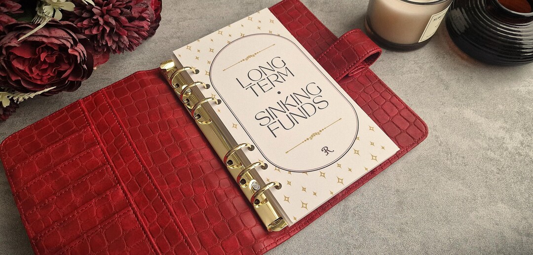 Gold Star Custom Dashboard A6 Cash Stuffing - Etsy