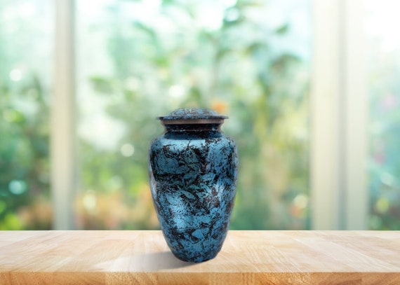 Beautiful Turquoise Urn large - Etsy