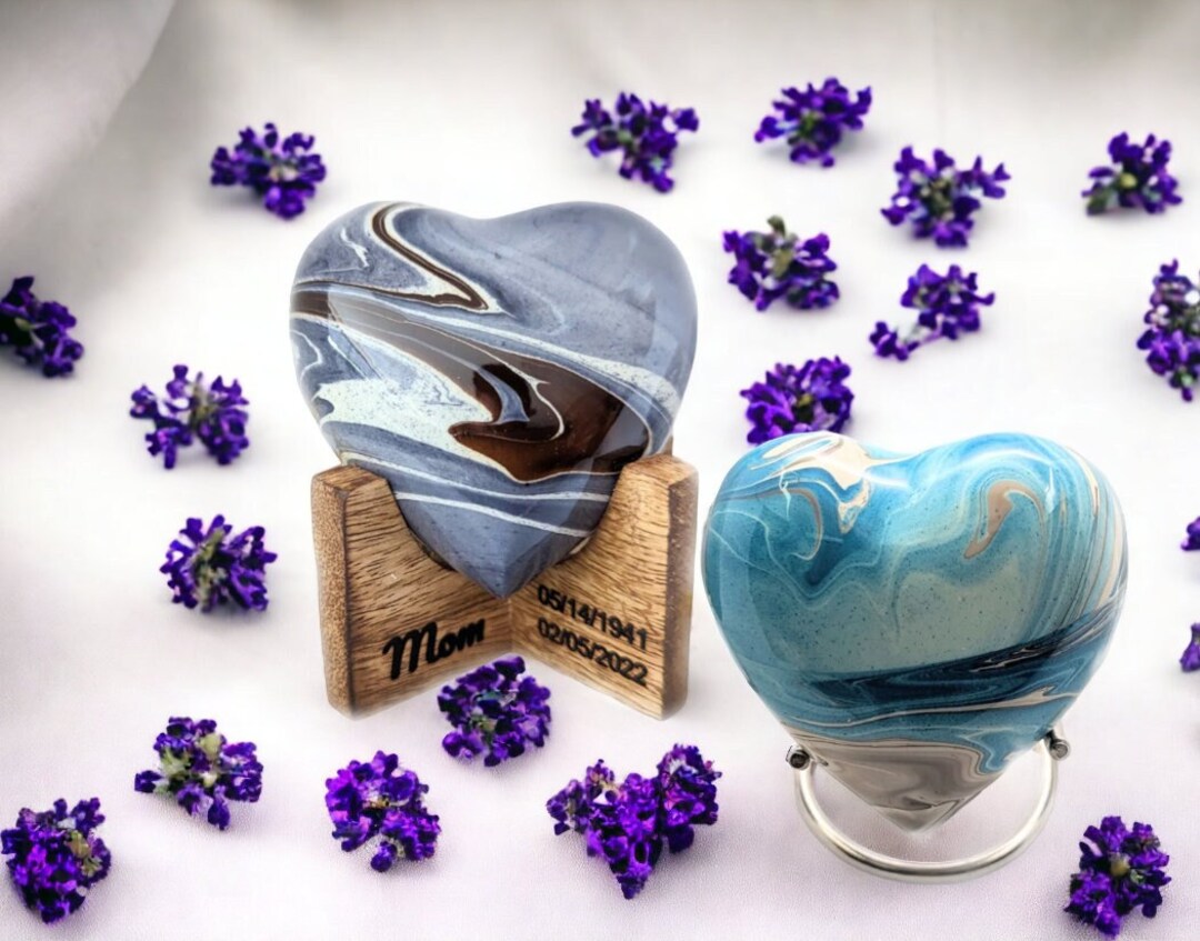 Mini Ocean Keepsake Urns - High Gloss Mini Cremation Urn - Etsy
