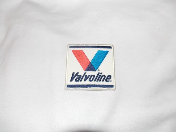 Vintage embroidered Valvoline Iron on oil patch 3" X … - Gem