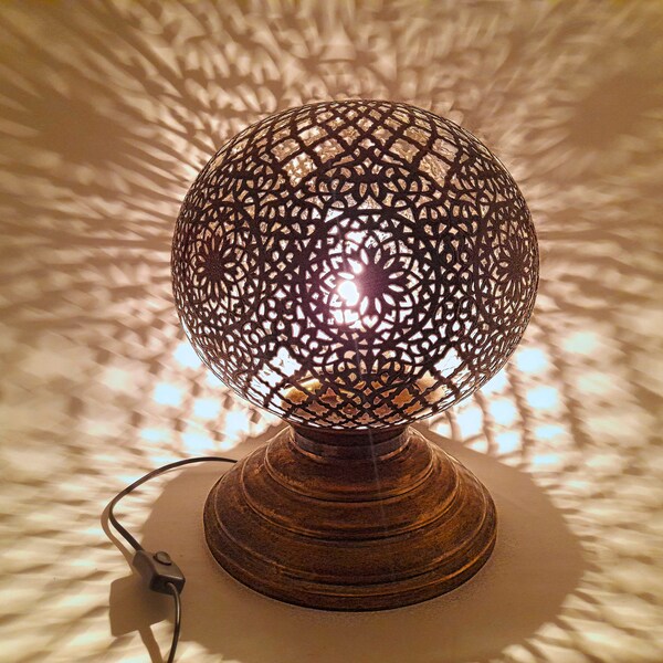 Perforated Lamp - Etsy