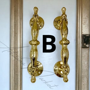 Door Handle Brass Door Handle Main Door Handle Vertical Door Handle ...