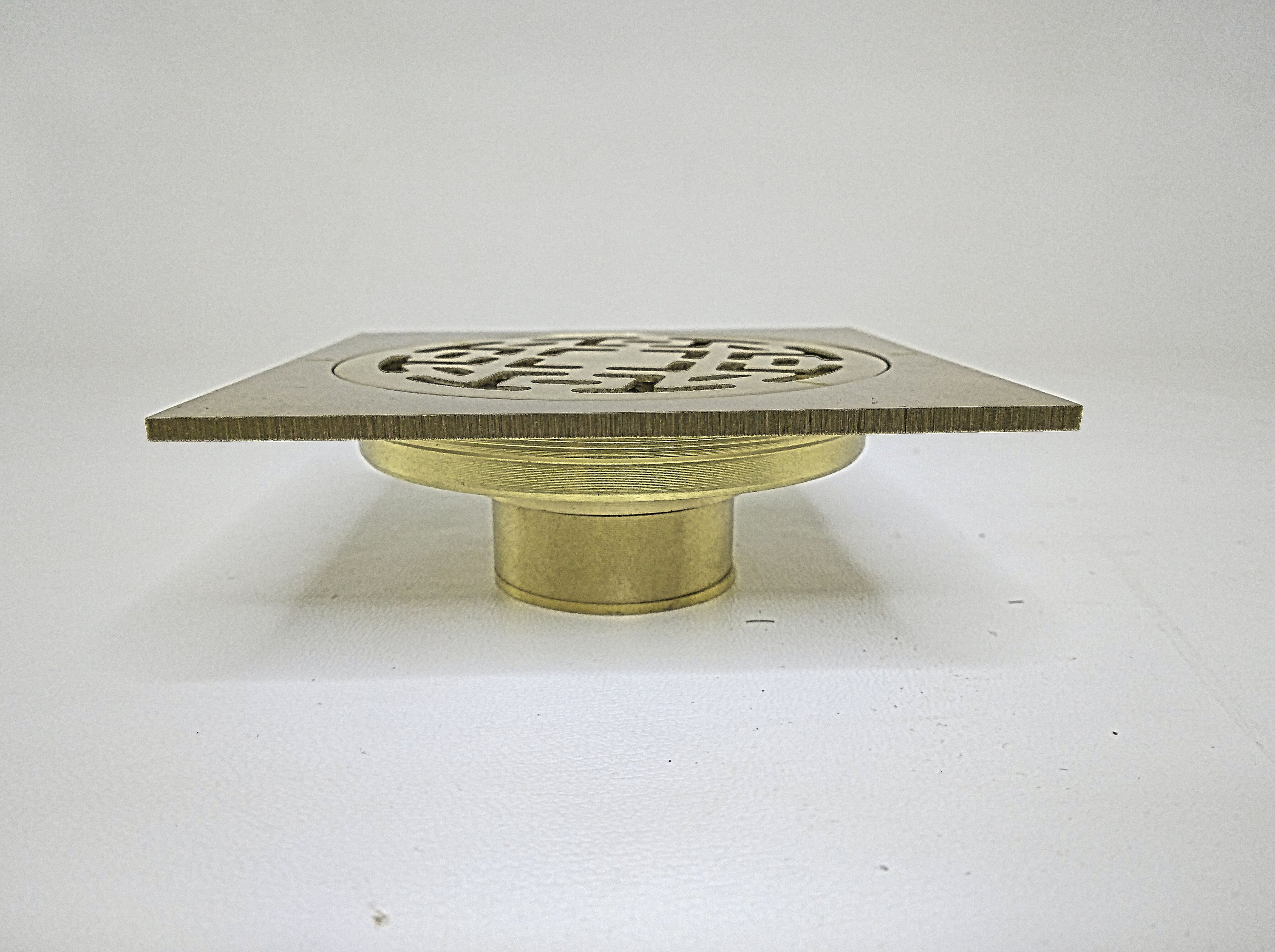 Shower Drain Cover-solid Brass Floor Drain Unlacquered - Etsy