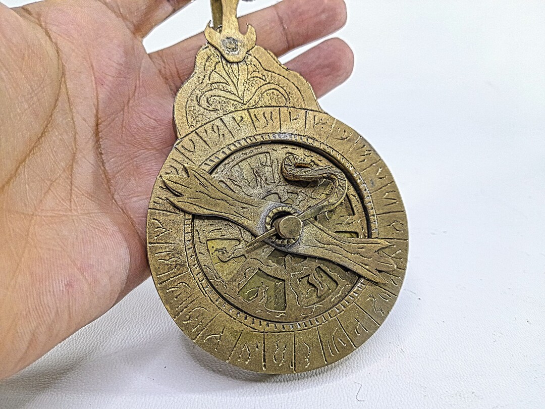 Antique Brass Astrolabe Authentic Vintage Astronomical,old Astrolabe ...