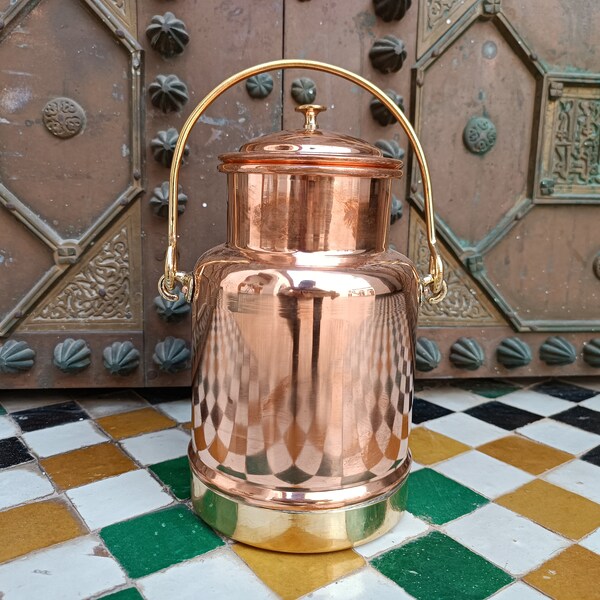 Antique Milk Pail - Etsy