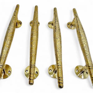 Door Handle - Brass Door Handle - Main Door Handle - Vertical Door ...
