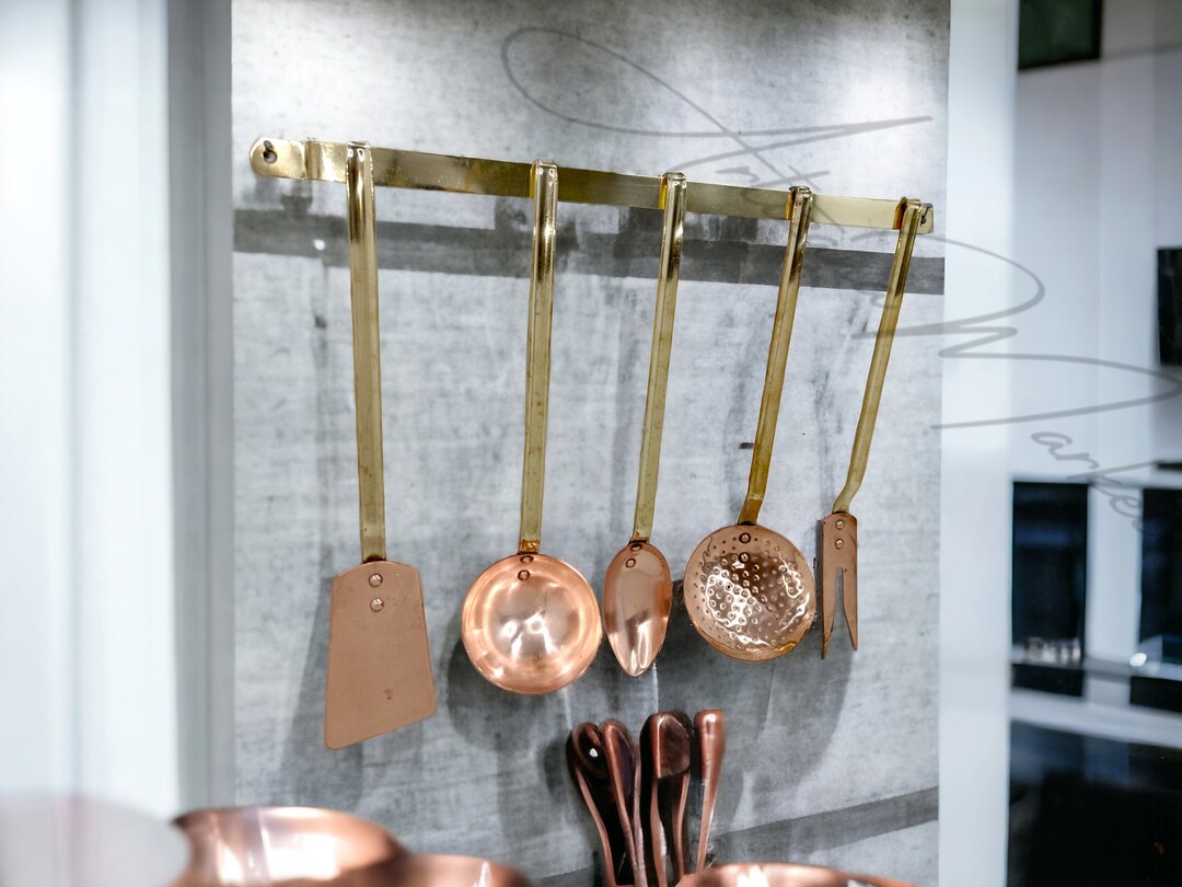 Copper Ladle Brass Ladle Vintage Copper Ladle Antique Copper Ladle ...