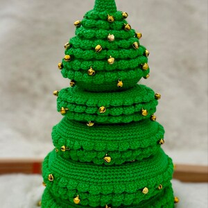 Christmas Tree Crochet Pattern, PDF Download, Ring Stacker Xmas ...