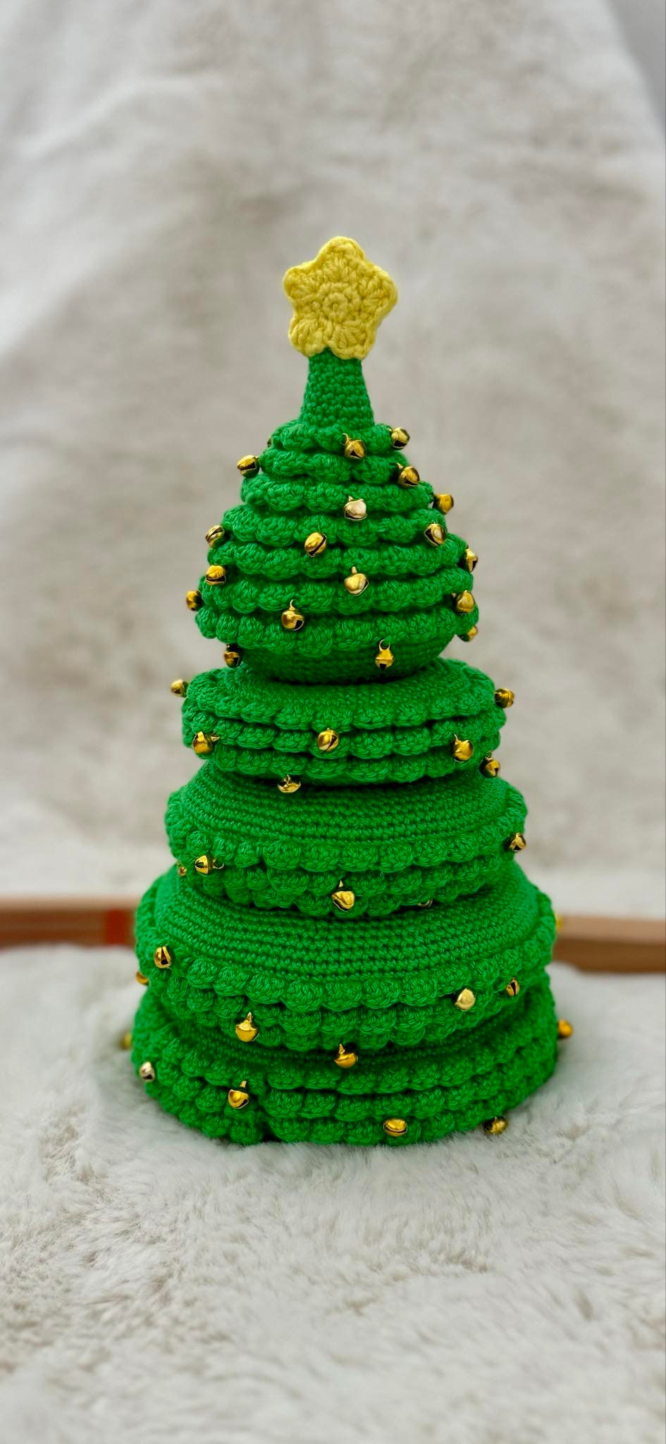 Christmas Tree Crochet Pattern, Amigurumi Ring Stacker (PDF Download ...