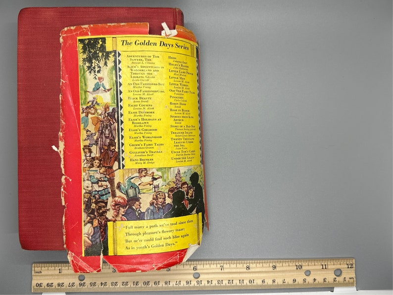 1920s RARE Little Men by Louisa May Alcott Original Dust - Etsy