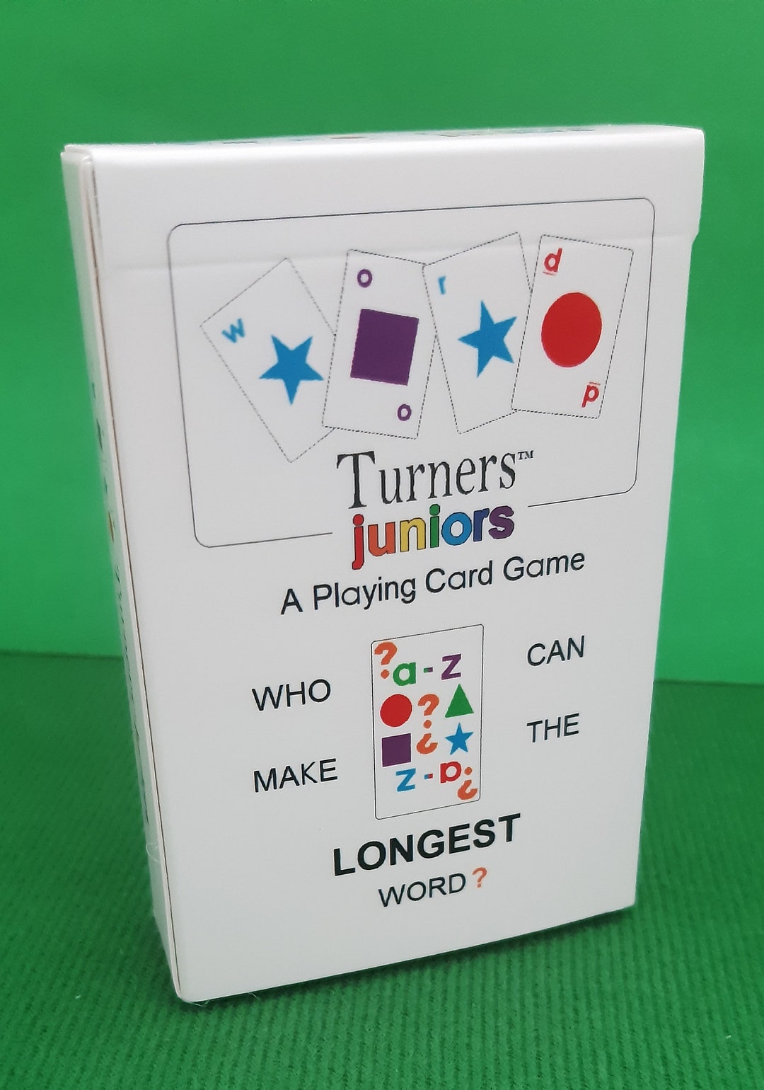 Word Turners Juniors is a Word Card Game Using Alphabet Playing Cards ...