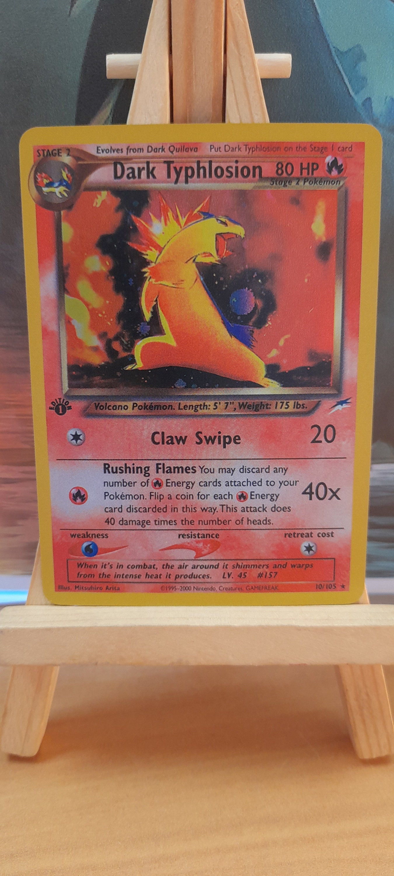Dark Typhlosion Card