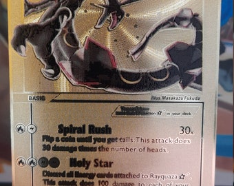 Metal Rayquaza - Etsy