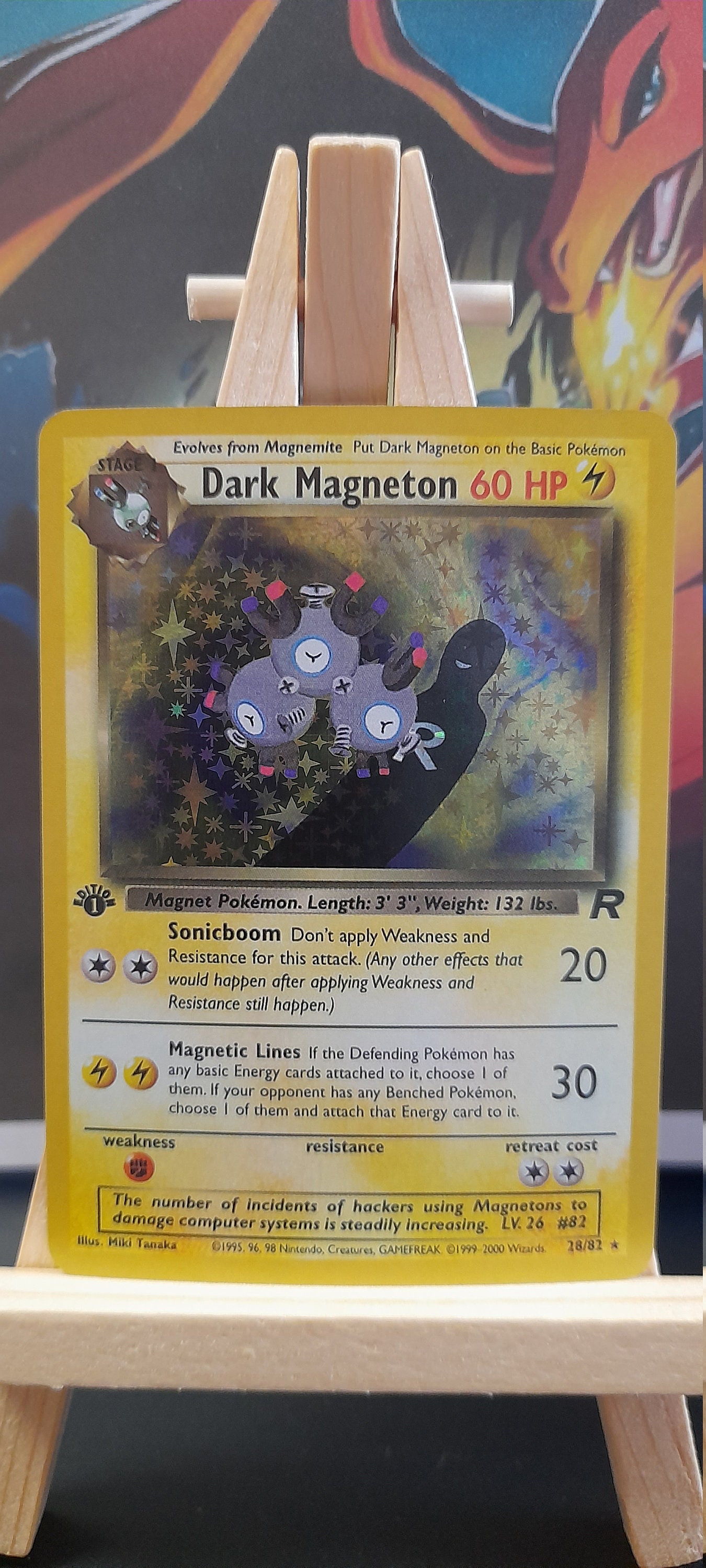 Magneton Pokemon Card