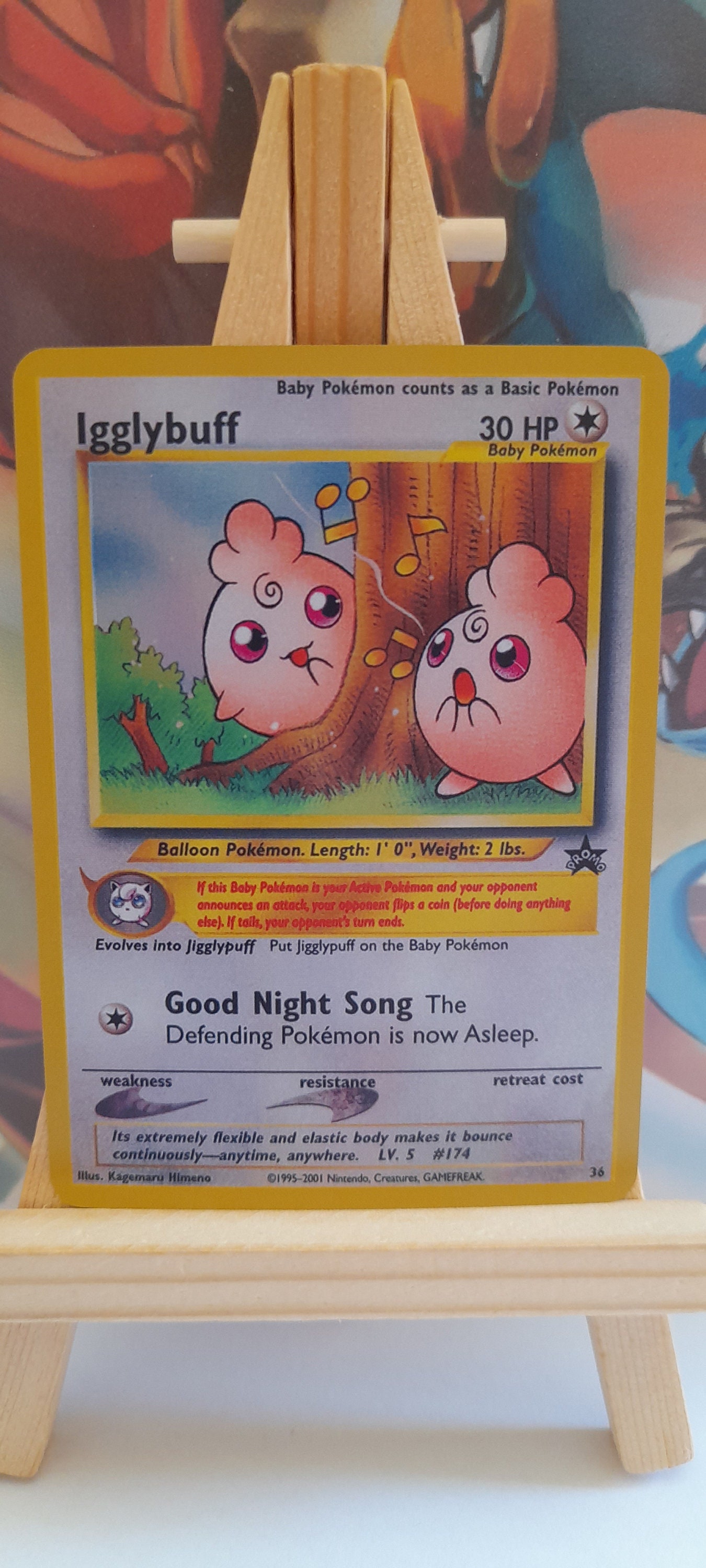 Pokemon Igglybuff Card